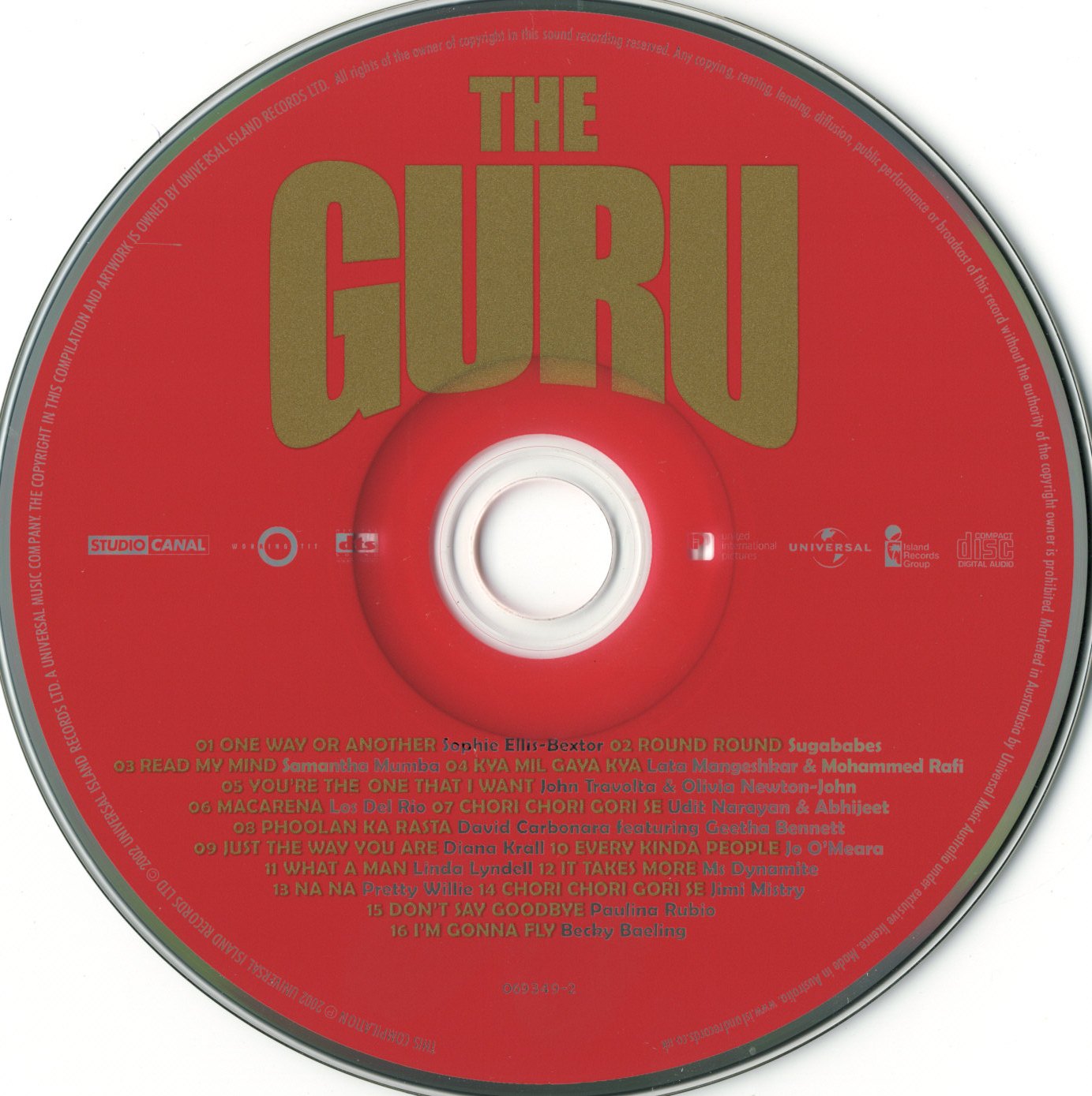 The Guru Soundtrack : CD | CD Covers | Cover Century | Over 1.000.000 ...